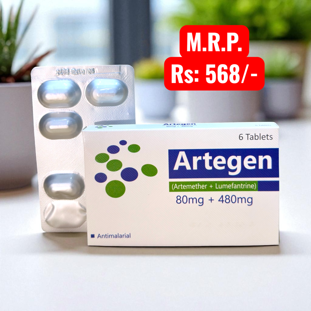 Artegen 560mg Tablets – Biocare Pharmaceuticals