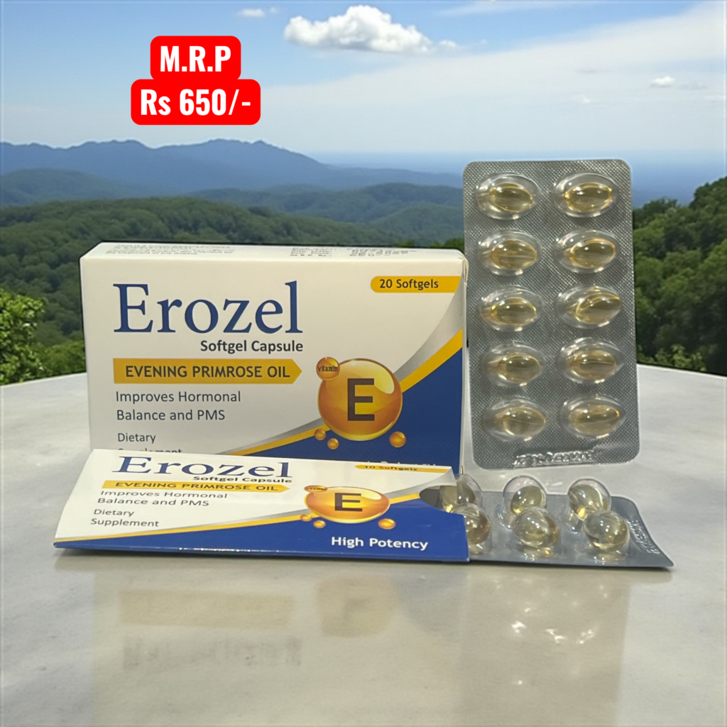 Erozel Softgel Capsule – Biocare Pharmaceuticals